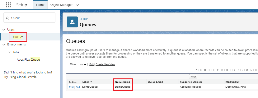 Introduction to the Salesforce Queues