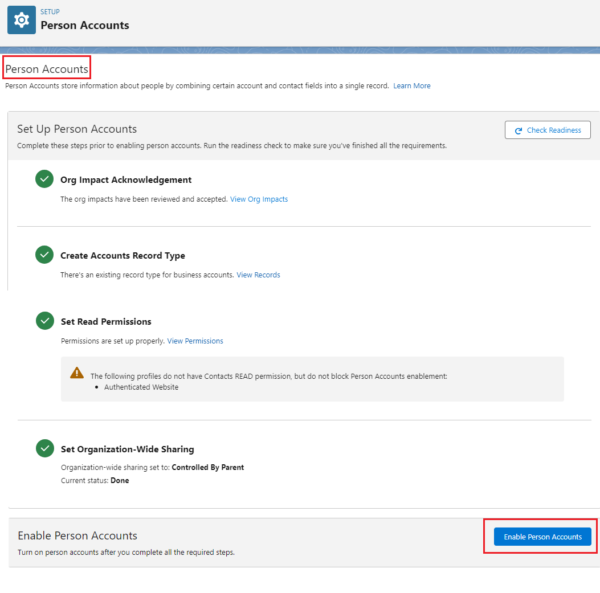 Person Account in Salesforce
