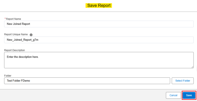 How to Create Joined Reports in Salesforce:
