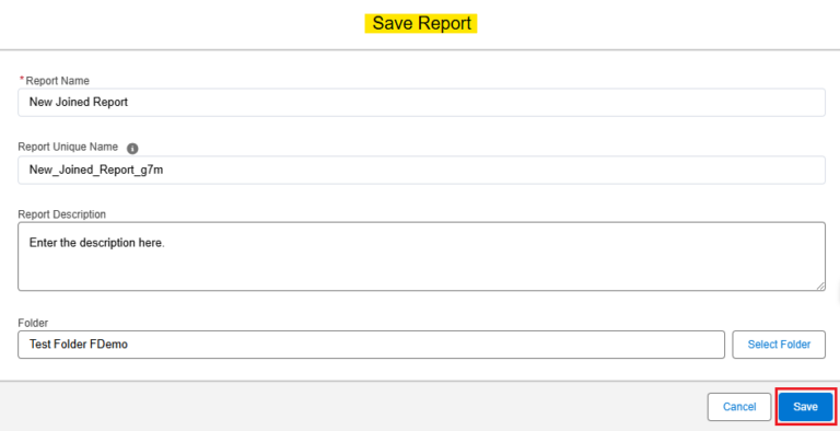 How to Create Joined Reports in Salesforce: