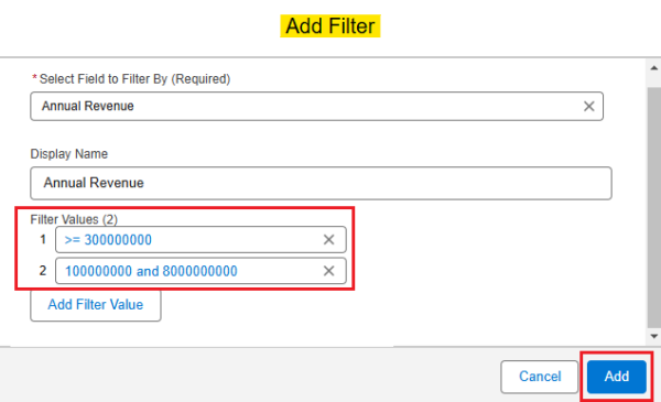 How to Add Filters to the Salesforce Dashboard