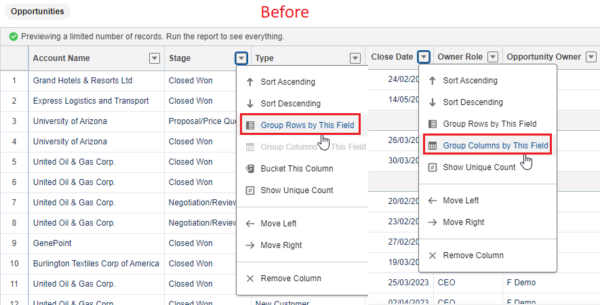 A Comprehensive Guide to Creating Matrix Reports in Salesforce