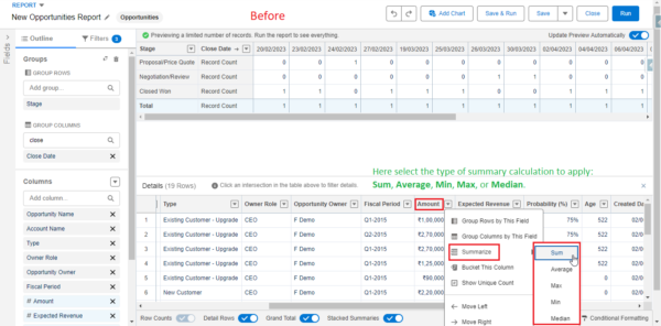 A Comprehensive Guide to Creating Matrix Reports in Salesforce