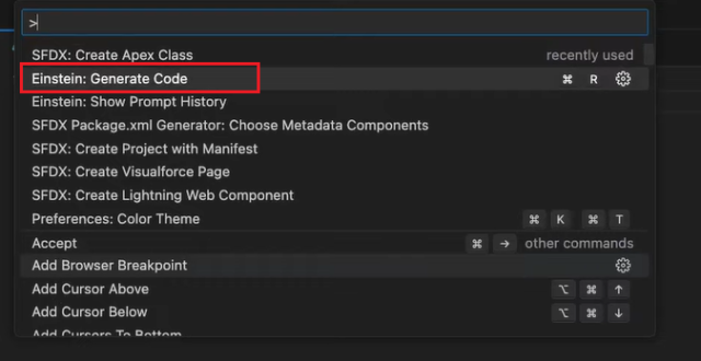 Einstein for Developers | Artificial Intelligence | Generative AI