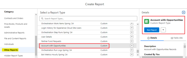 A Comprehensive Guide to Custom Report Types in Salesforce