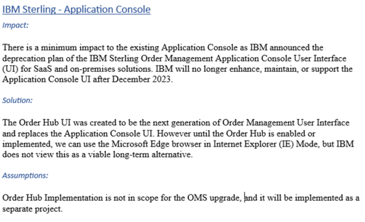 IBM OMS Multi-Hop Upgrade / Blogs / Perficient