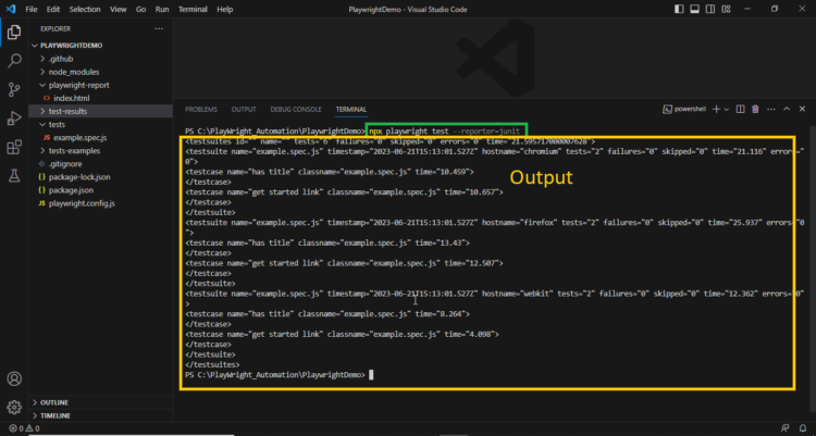Playwright Built-in Reporter / Blogs / Perficient