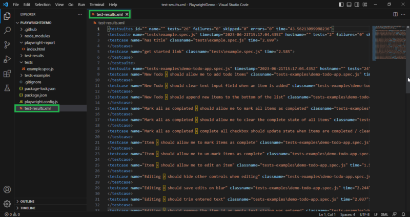 Playwright Built-in Reporter / Blogs / Perficient