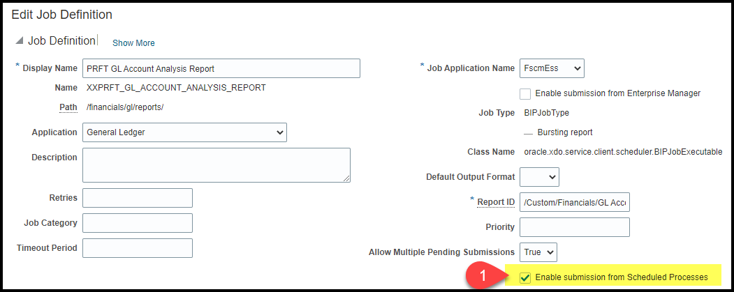 Oracle Cloud ERP - make a Job available to users from Scheduled ...