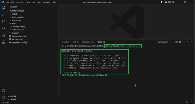 Playwright Built-in Reporter / Blogs / Perficient