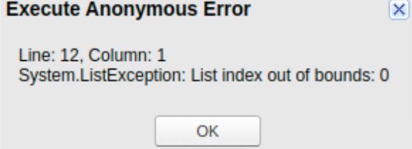 Exception Handling in Salesforce Apex
