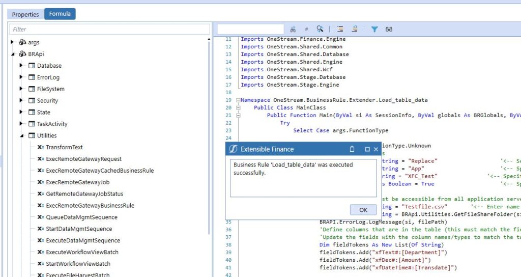 Uploading Flat Files to a Custom Table in OneStream / Blogs / Perficient