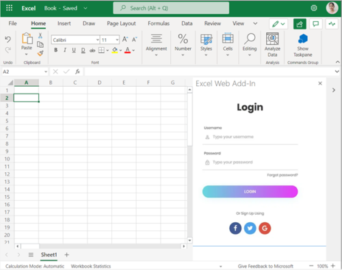 Office 365 Add-Ins Integration – Excel Task Pane Add-in / Blogs ...