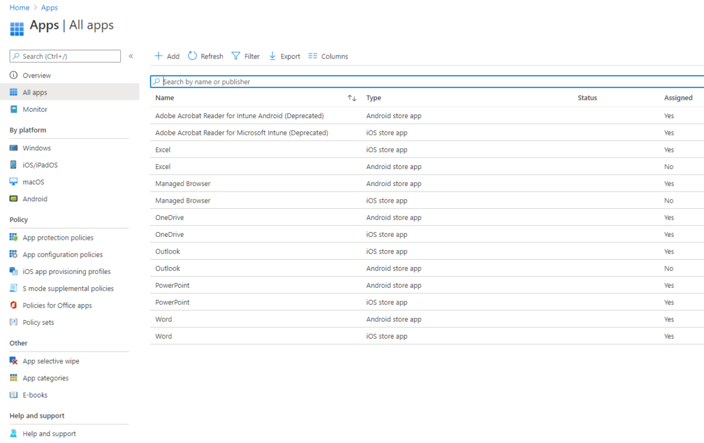 Securing Teams with built-in apps in Microsoft Endpoint Manager