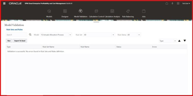 Model Validation Usage in Oracle EPCM / Blogs / Perficient