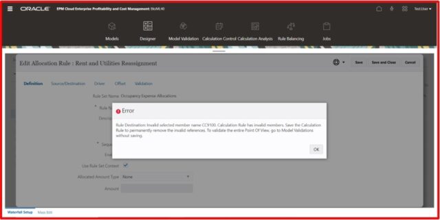 Model Validation Usage in Oracle EPCM / Blogs / Perficient
