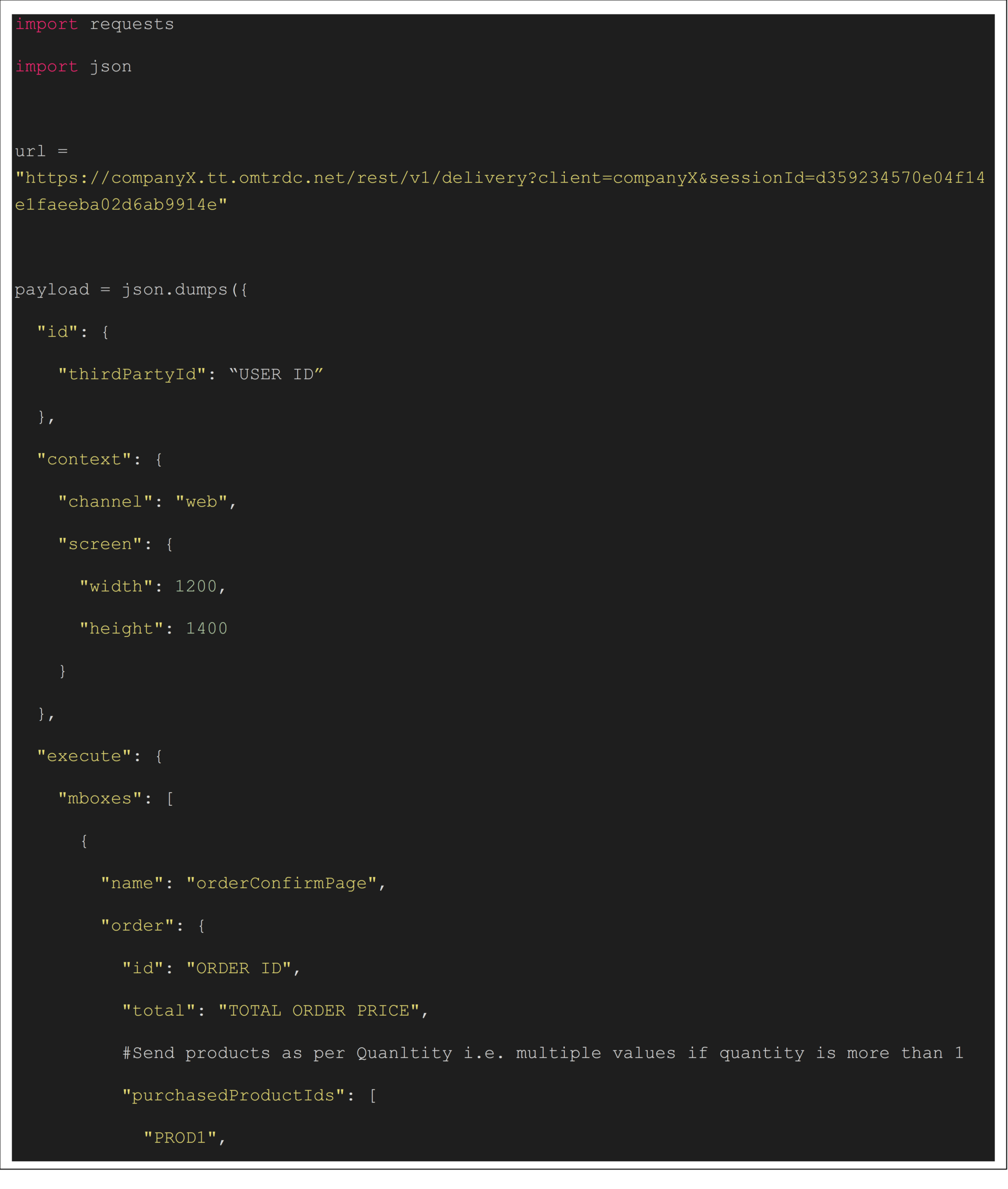 Promote Cross-Sell and Upsell Using Order Confirmation Data and Adobe Target Delivery APIs ...