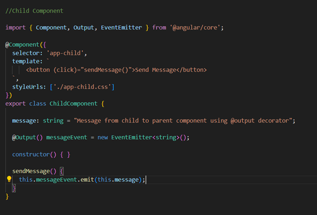 Different Methods to Share Data Between Components in Angular - Part 1 / Blogs / Perficient