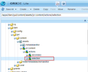 AEM Customization: How to Add a Custom Action Button to the AEM Assets Action Bar Menu