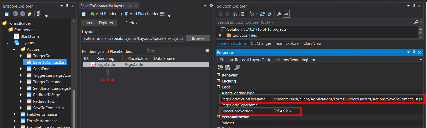 Submit Action To Save Contacts In List Manager With Fields Mapping Part 1 Create Speak Editor