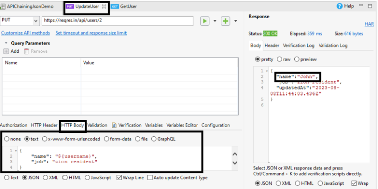 A Comprehensive Guide to Request-Response Chaining of REST API in Katalon Studio (JSON)