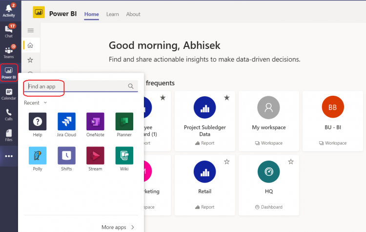 Microsoft Teams and Power BI - Analytics Hub and Content Management ...