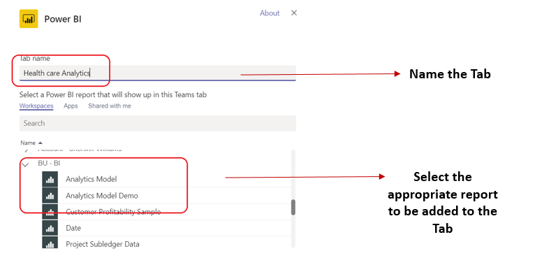 Microsoft Teams and Power BI - Analytics Hub and Content Management ...