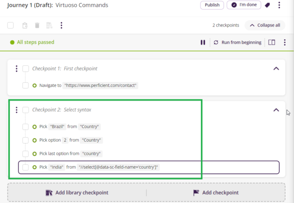 Using Virtuoso Commands / Blogs / Perficient