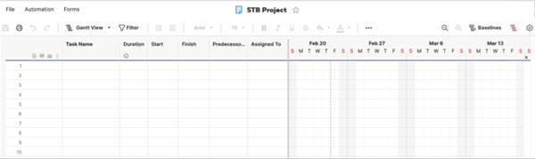 Features of Smartsheet / Blogs / Perficient