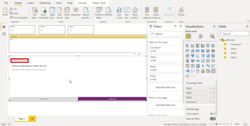10 Steps to Integrate Power Apps on Power BI Dashboard