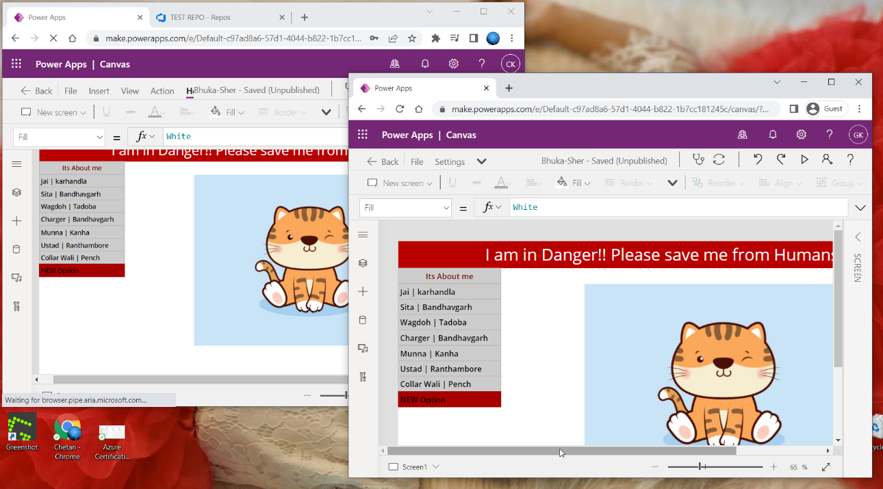 Co-authoring in PowerApps (Canvas Apps) / Blogs / Perficient