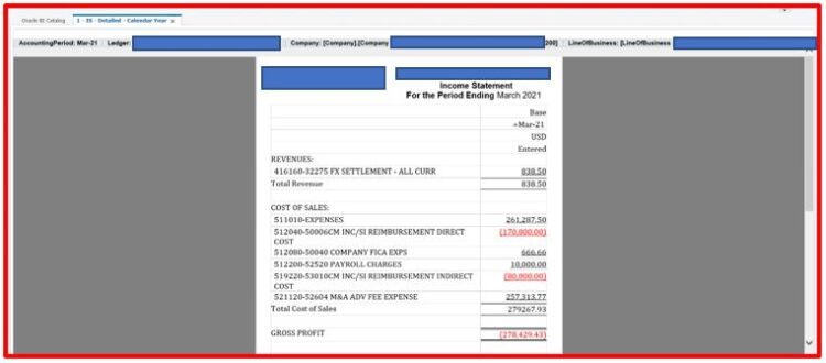 Financial Reporting In Oracle Cloud Erp Blogs Perficient