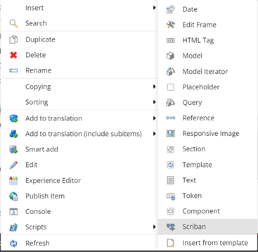 Scribing Scribans in SXA / Blogs / Perficient