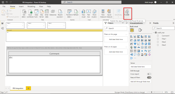 10 Steps to Integrate Power Apps on Power BI Dashboard