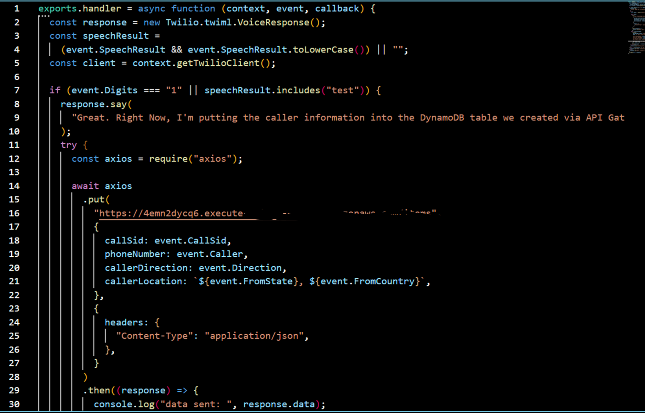 Go Serverless Integrating Twilio Infrastructure With Aws Through Api Gateway Blogs Perficient