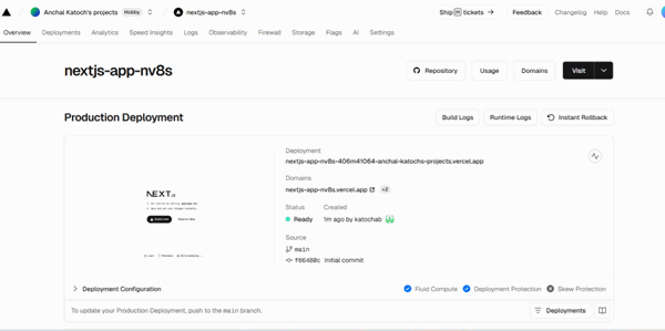 Deploying a Scalable Next.js App on Vercel – A Step-by-Step Guide / Blogs / Perficient