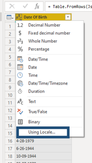 Errors In Date Column and Methods to Remedy Them in Power BI.