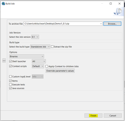 How to Run Talend job from Command Line / Blogs / Perficient