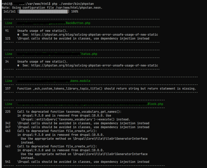 How To Fix Coding Issues Using Phpstan In Drupal Blogs Perficient 4671