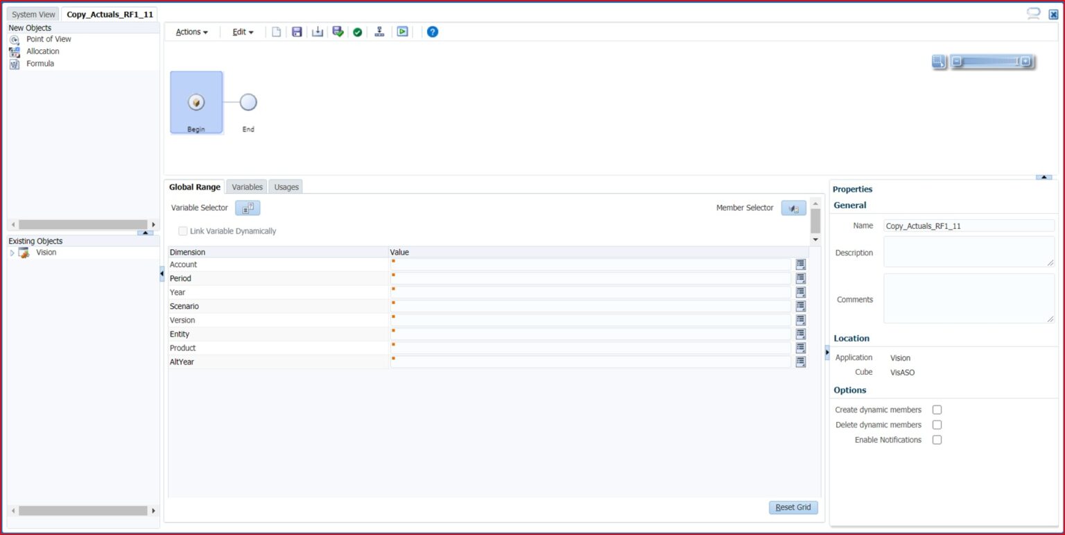 How to Copy Data in PBCS/EPBCS ASO Reporting Cube
