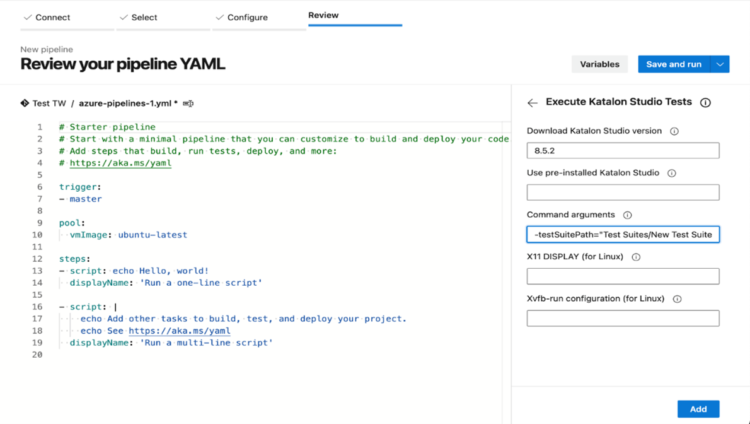 Azure DevOps Integration Using Katalon Studio / Blogs / Perficient