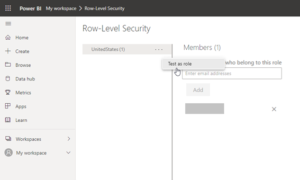 How to Implement Row Level Security in Power BI- Static RLS