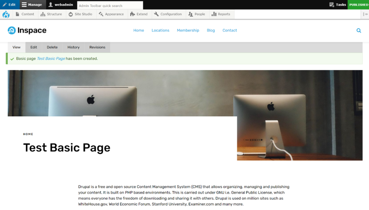 Drupal - Content Types Overview / Blogs / Perficient