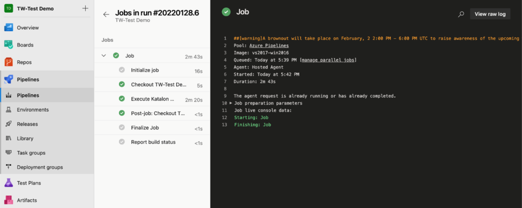 Azure DevOps Integration Using Katalon Studio / Blogs / Perficient