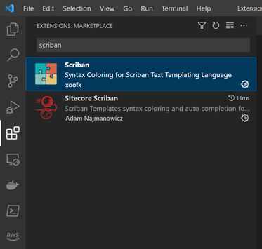 Scribing Scribans in SXA / Blogs / Perficient
