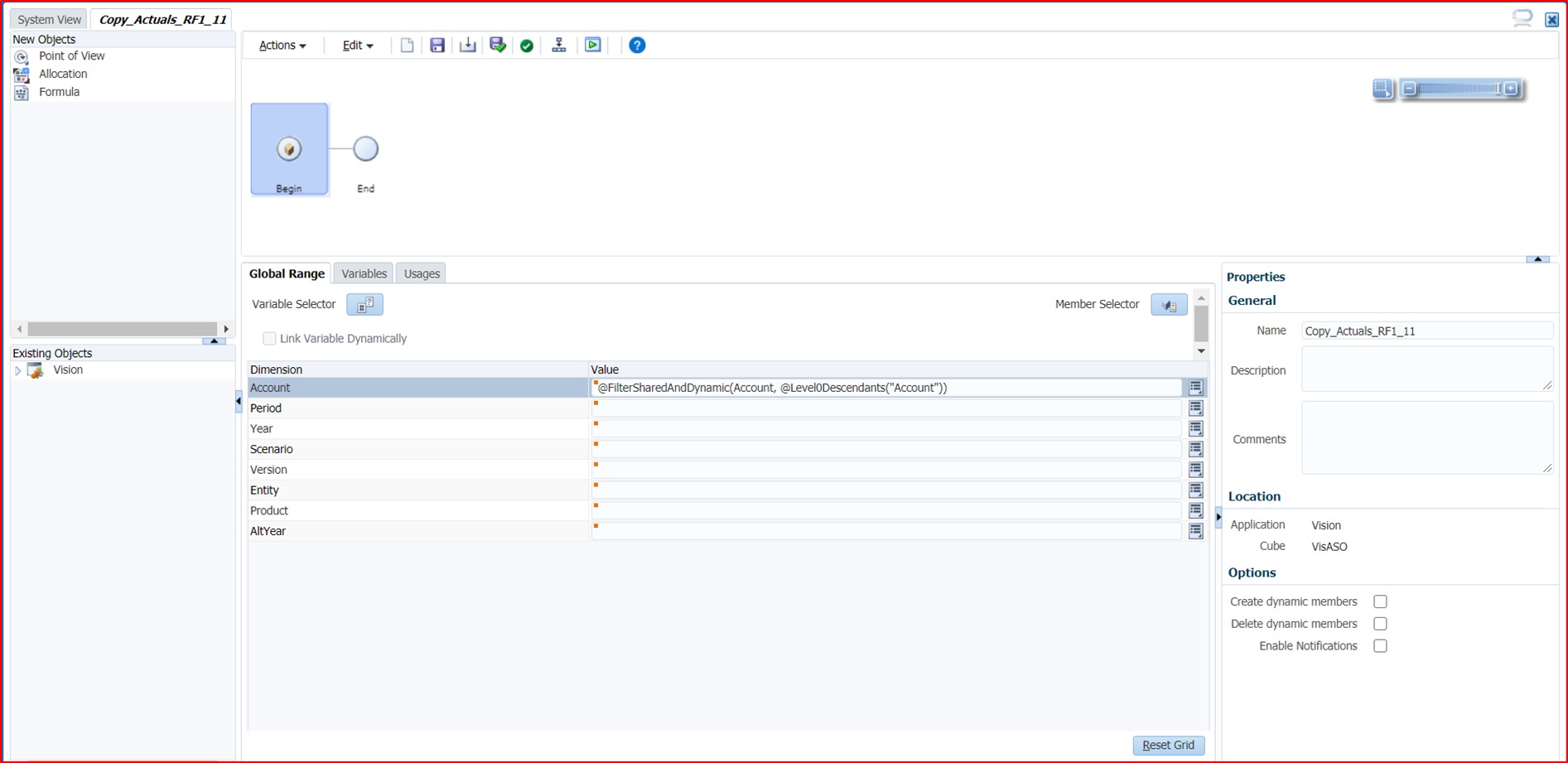 How to Copy Data in PBCS/EPBCS ASO Reporting Cube
