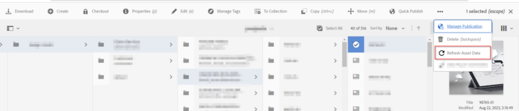 AEM Customization: How to Add a Custom Action Button to the AEM Assets Action Bar Menu