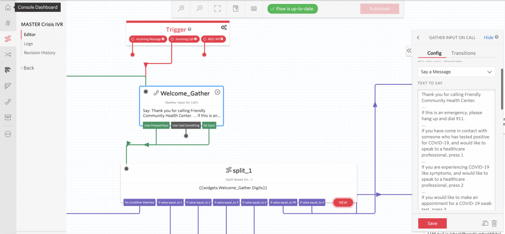 Internal Hackathon for COVID19 Response - Team Quarantitans