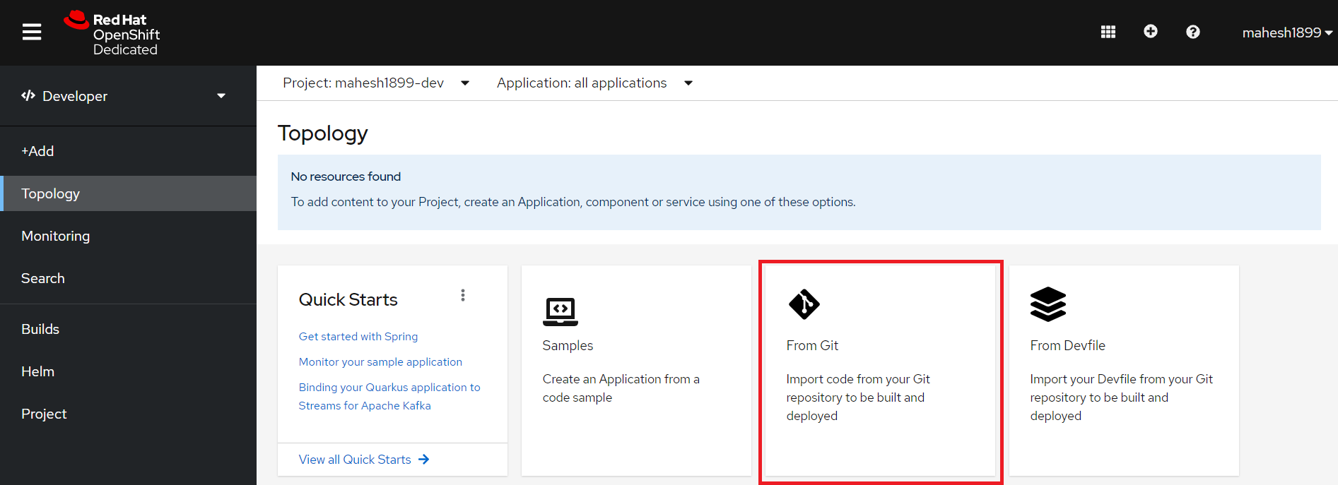 How To Deploy An Application Using Openshift Web Console Blogs 2841