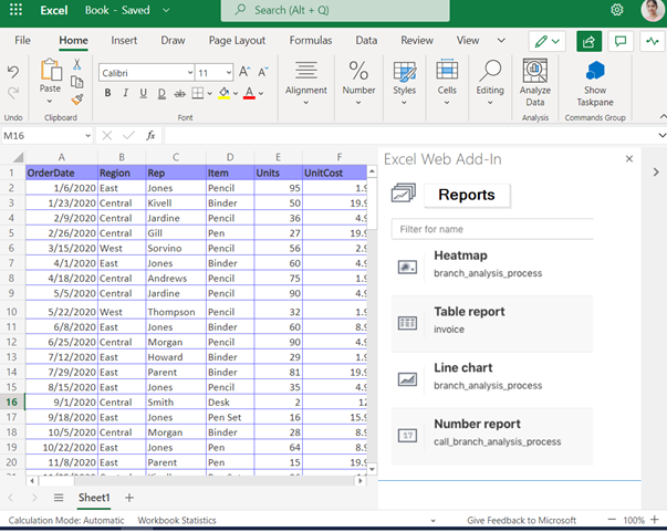Office 365 Add Ins Integration Excel Task Pane Add in Blogs 